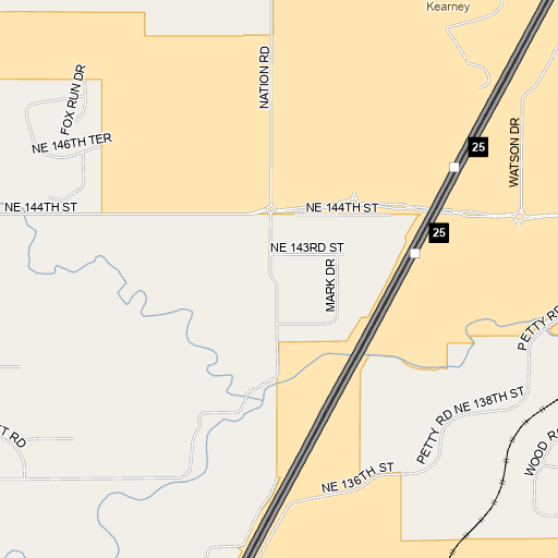 Northeast Texas Map Zoom